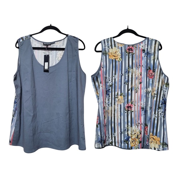 Tolani | Tops | Tolani Collection Womens Xl New Sleeveless Blouse Top ...